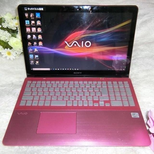 薄型ピンク・タッチパネルVAIO Core i7/SSD512/8G/BD/TV 薄型ピンク・タッチパネルVAIO Core i7/SSD512/8G/BD/TV