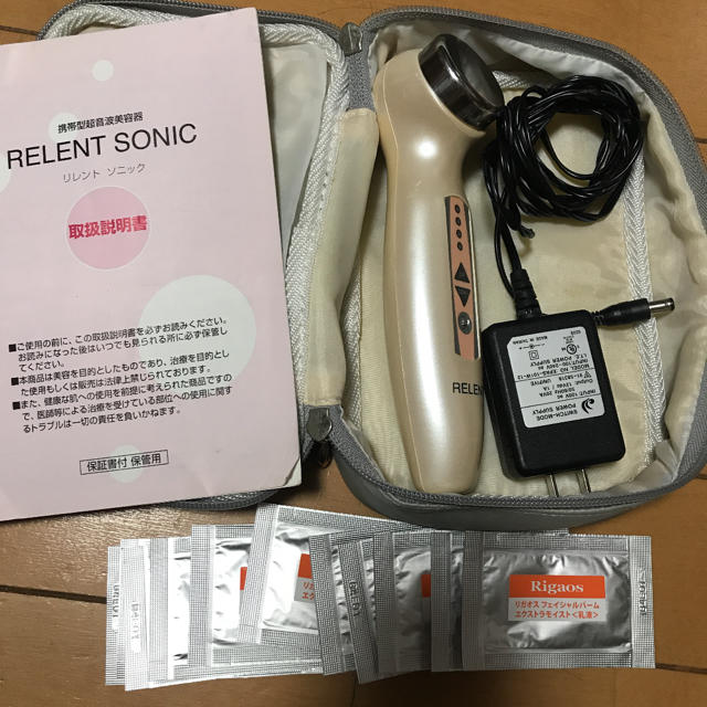 リレント ソニック*携帯型超音波美容器の通販 by kemuri|ラクマ リレント ソニック*携帯型超音波美容器の通販 by kemuri|ラクマ