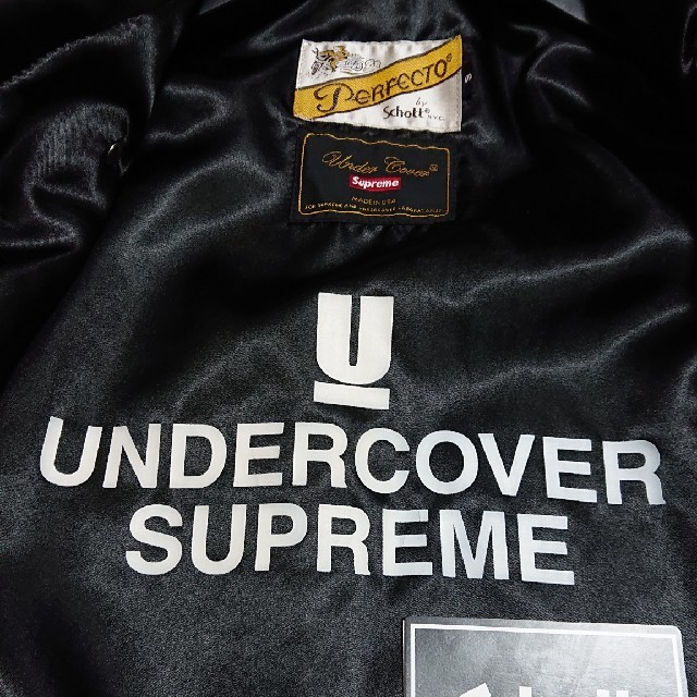 Supreme - Supreme Schott UNDERCOVER レザーライダースの通販 Supreme - Supreme Schott UNDERCOVER レザーライダースの通販