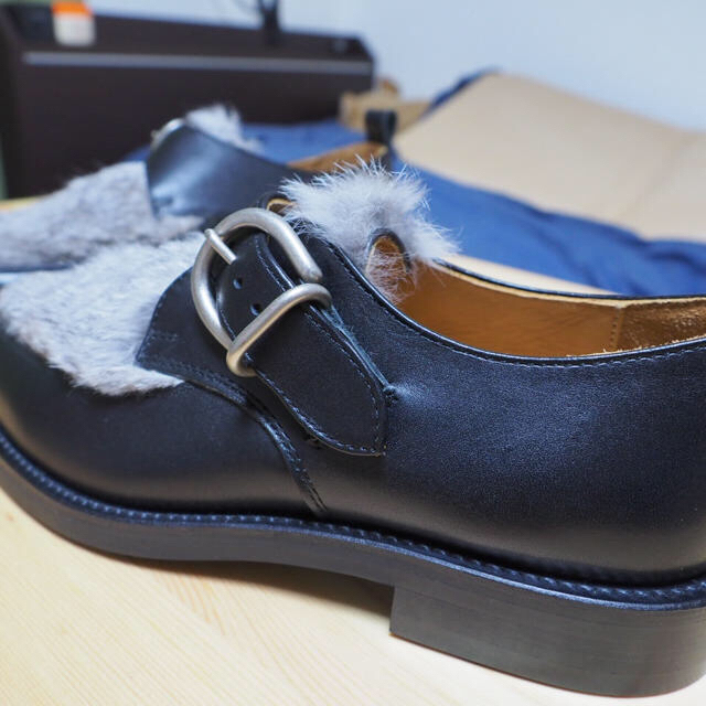 未使用 サントーニ Santoni レザーシューズ ダブルモンク 未使用 サントーニ Santoni レザーシューズ ダブルモンク