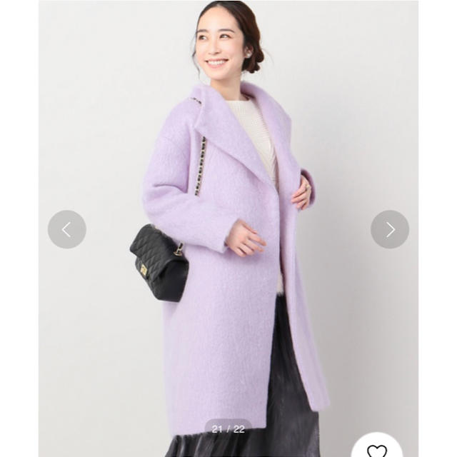 Noble - 定価71500円【新品タグ付】NOBLE モヘヤロングシャギー Noble - 定価71500円【新品タグ付】NOBLE モヘヤロングシャギー