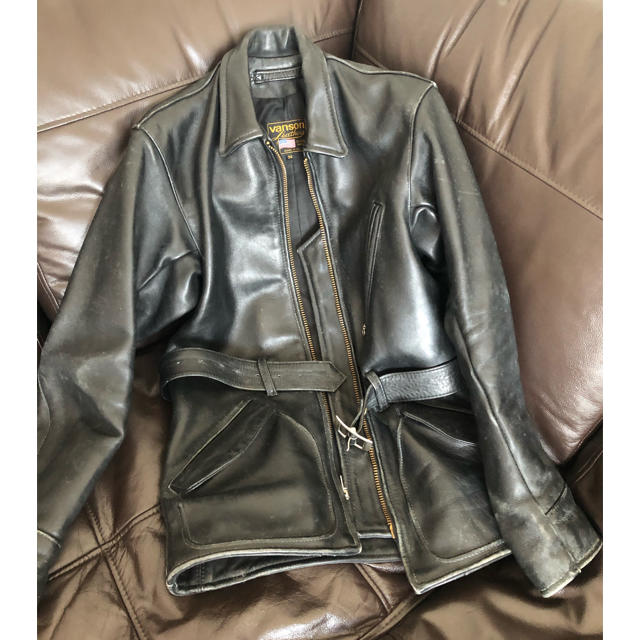 vanson ハーフ丈 ライダース ジャケット レザージャケット vanson ハーフ丈 ライダース ジャケット レザージャケット