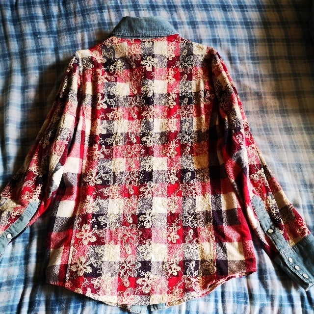 AYUITE - AU14S TAKUYA∞着用 アユイテ刺繍チェックシャツの通販 AYUITE - AU14S TAKUYA∞着用 アユイテ刺繍チェックシャツの通販