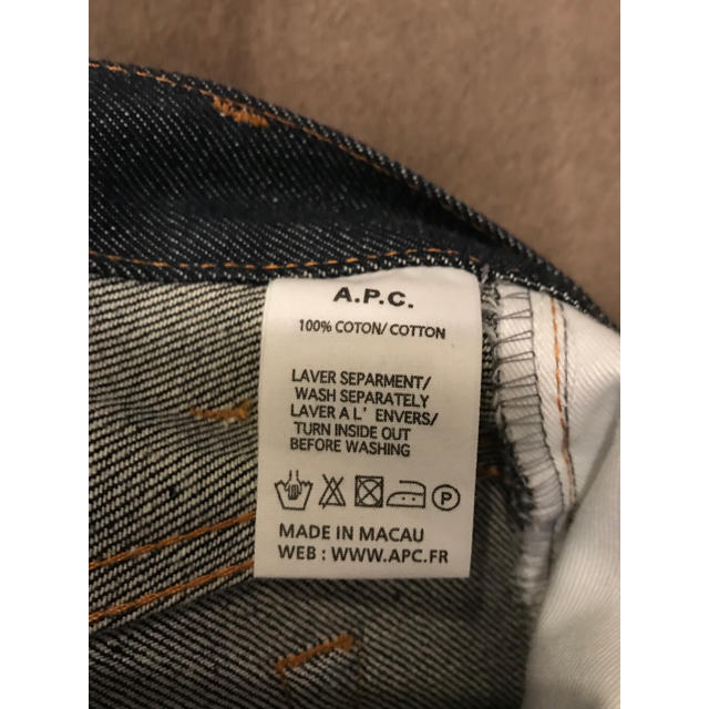 ☆新品未使用☆A.P.C(アーペーセー) デニム ニュースタンダード ☆新品未使用☆A.P.C(アーペーセー) デニム ニュースタンダード