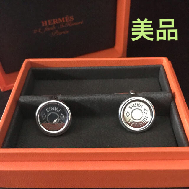 美品】エルメス クルードセル カフス カフリンクス 美品】エルメス クルードセル カフス カフリンクス