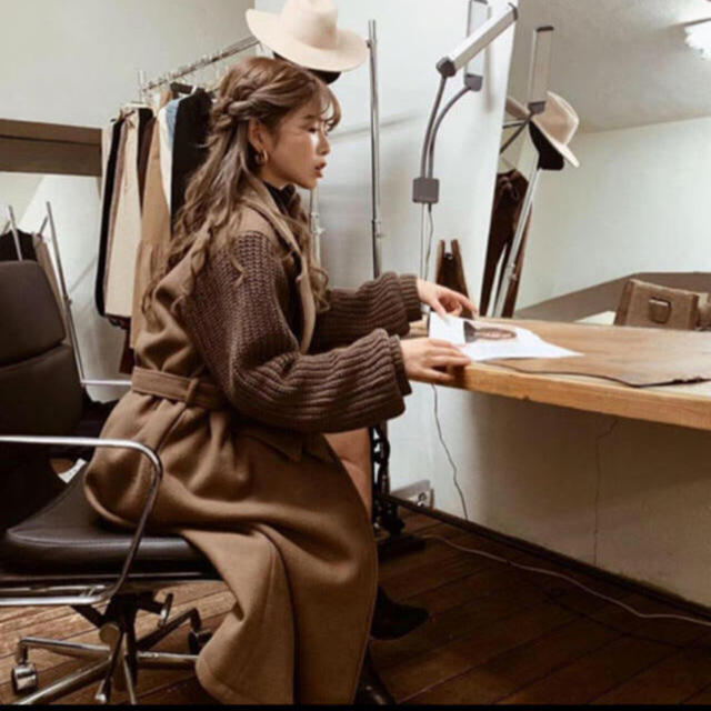 今月限定caban ウールツイルハイネックロングシャツ 今月限定caban ウールツイルハイネックロングシャツ