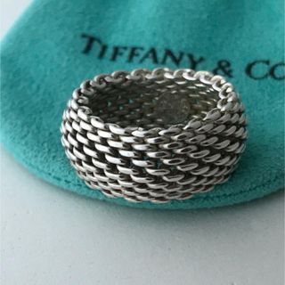 Tiffany & Co. - Tiffany メッシュ リング 14号の通販 by こう Tiffany & Co. - Tiffany メッシュ リング 14号の通販 by こう