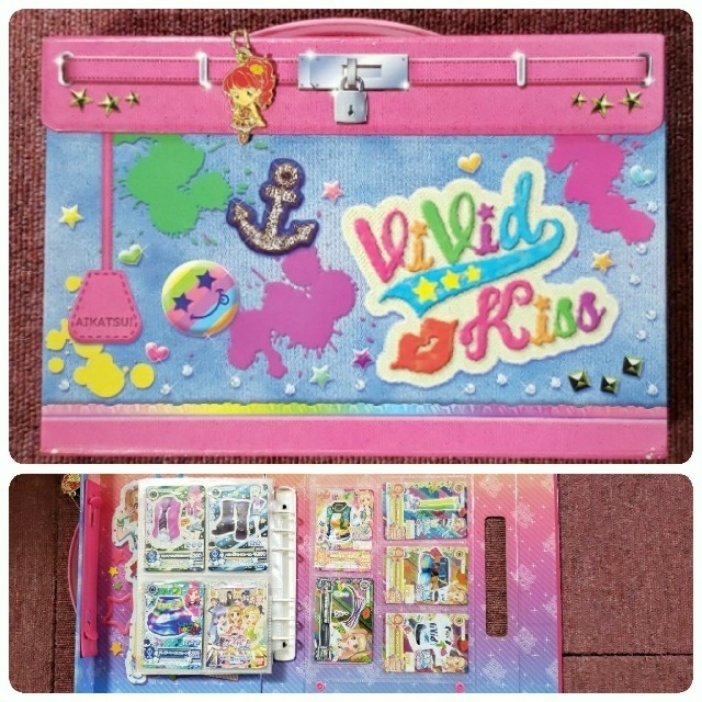 アイカツ! - アイカツ 『ヴィヴィッドキス』バック型バインダー アイカツ! - アイカツ 『ヴィヴィッドキス』バック型バインダー