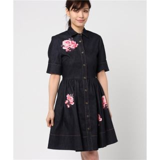 kate spade NEW YORK - kate spade new york デニムワンピースの kate spade NEW YORK - kate spade new york デニムワンピースの
