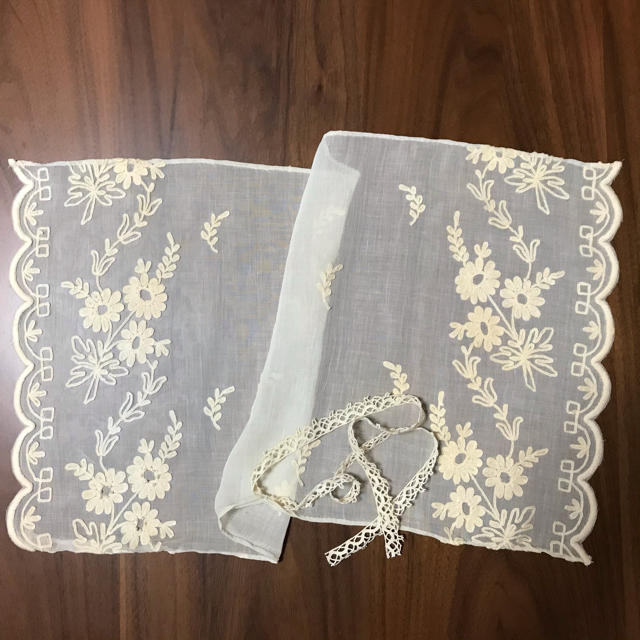 確認用*エバゴス かごバッグカバー*お花レースの通販 by May's 確認用*エバゴス かごバッグカバー*お花レースの通販 by May's