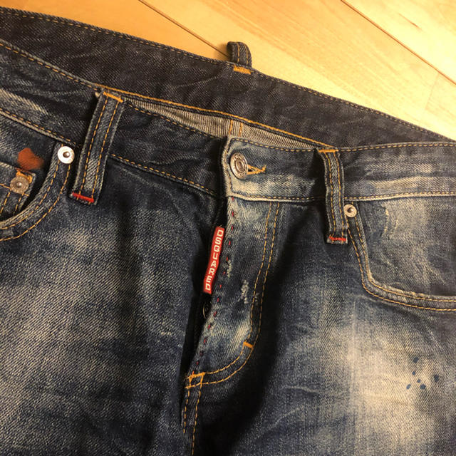 DSQUARED2 - ディースクエアード DSQUARED2 ペンキ ダメージ加工 DSQUARED2 - ディースクエアード DSQUARED2 ペンキ ダメージ加工