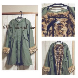 Bilitis dix-sept ans - お値下げ【Bilitis 】モッズコートの Bilitis dix-sept ans - お値下げ【Bilitis 】モッズコートの