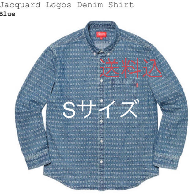 Supreme Jacquard Logos Denim Shirt Supreme Jacquard Logos Denim Shirt