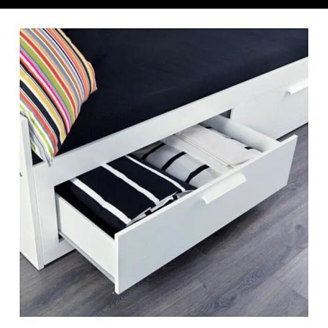 IKEA ブリムネス ベッド シングル〜ダブルまで伸縮 ソファーにも IKEA ブリムネス ベッド シングル〜ダブルまで伸縮 ソファーにも
