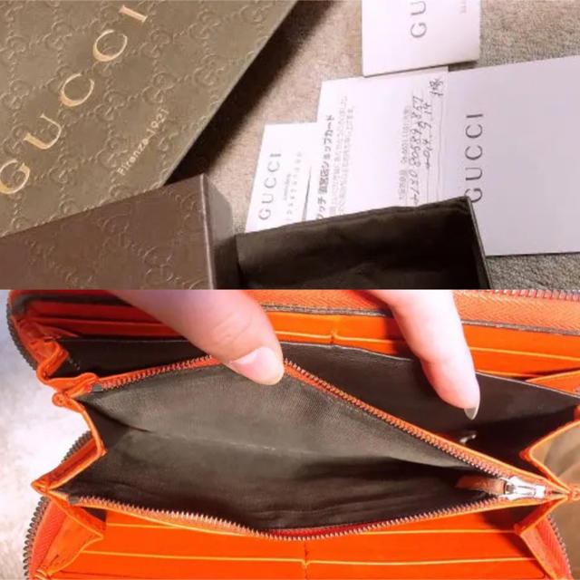GUCCI - GUCCI オレンジマイクロGUCCIシマ パイソンの通販 by GUCCI - GUCCI オレンジマイクロGUCCIシマ パイソンの通販 by