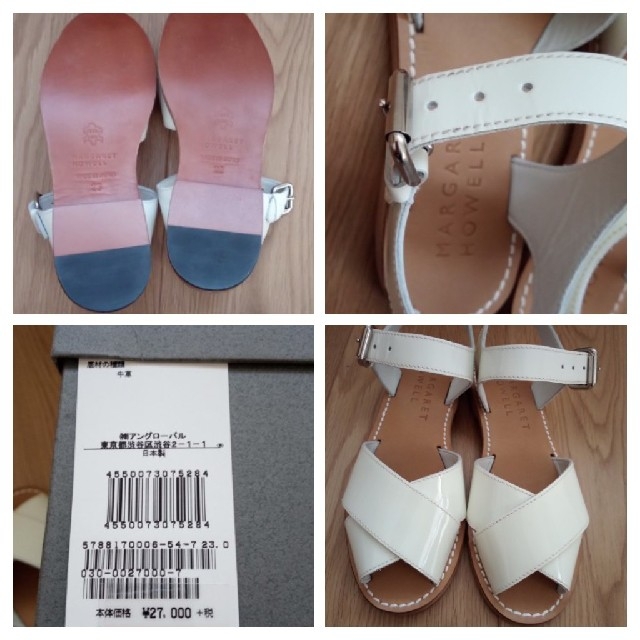 MARGARET HOWELL マーガレットハウエルのクロスサンダル MARGARET HOWELL マーガレットハウエルのクロスサンダル