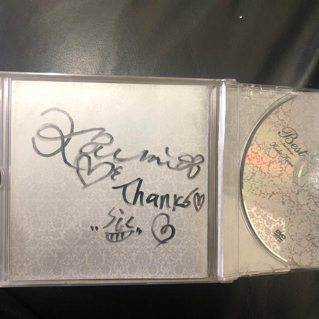 倖田來未 サイン入り ベストアルバムの通販 by ゴンタ君1982's 倖田來未 サイン入り ベストアルバムの通販 by ゴンタ君1982's
