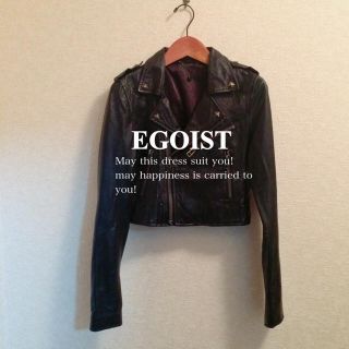 EGOIST(ライダースジャケット)のフリマアイテム一覧 EGOIST(ライダースジャケット)のフリマアイテム一覧