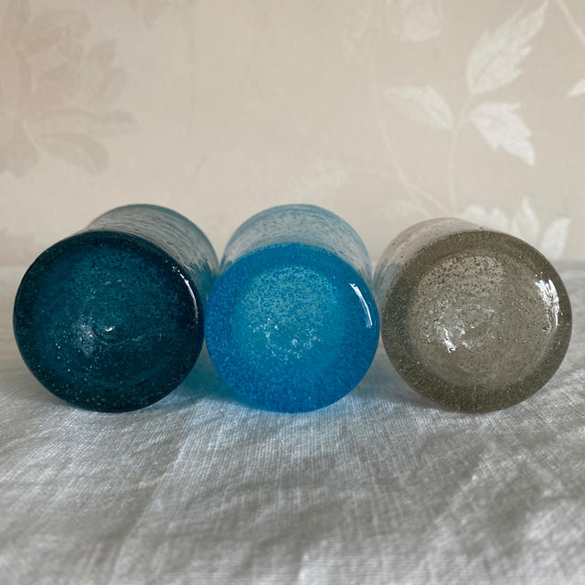 横山秀樹 気泡グラス(小) 3個セットの通販 by noji's shop|ラクマ 横山秀樹 気泡グラス(小) 3個セットの通販 by noji's shop|ラクマ