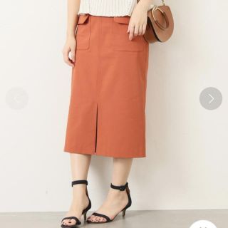Spick & Span(ひざ丈スカート ・ オレンジ/橙色系)のフリマ Spick & Span(ひざ丈スカート ・ オレンジ/橙色系)のフリマ