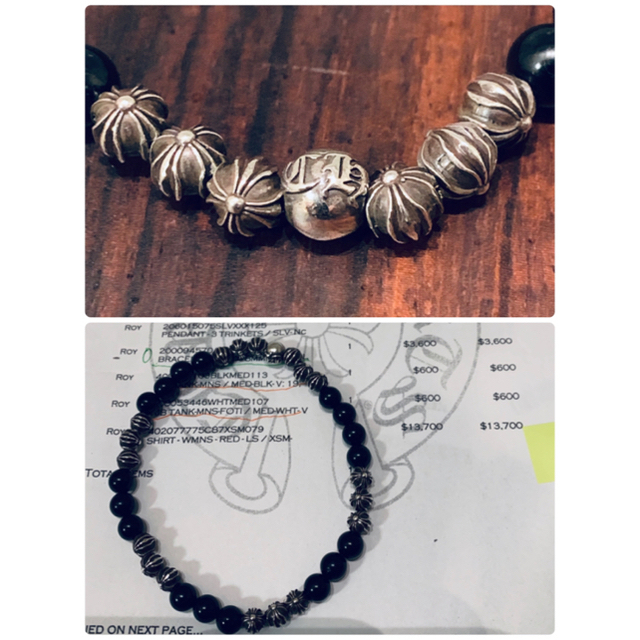 Chrome Hearts - CHROME HEARTS ブレスレット 登坂広臣さん愛用 Chrome Hearts - CHROME HEARTS ブレスレット 登坂広臣さん愛用