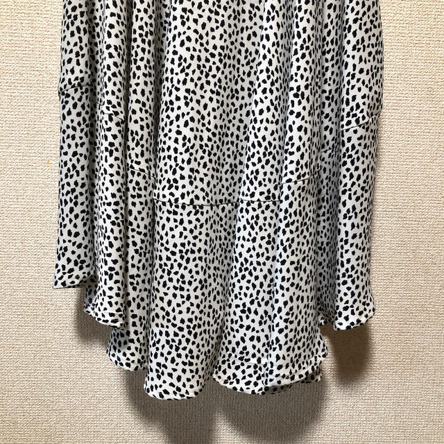 H&M - 新品H&Mモノトーンレオパードワンピース◇ノースリーブ H&M - 新品H&Mモノトーンレオパードワンピース◇ノースリーブ