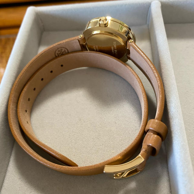 Tory Burch - 【新品 保証付】トリーバーチ レザー腕時計 の通販 Tory Burch - 【新品 保証付】トリーバーチ レザー腕時計 の通販