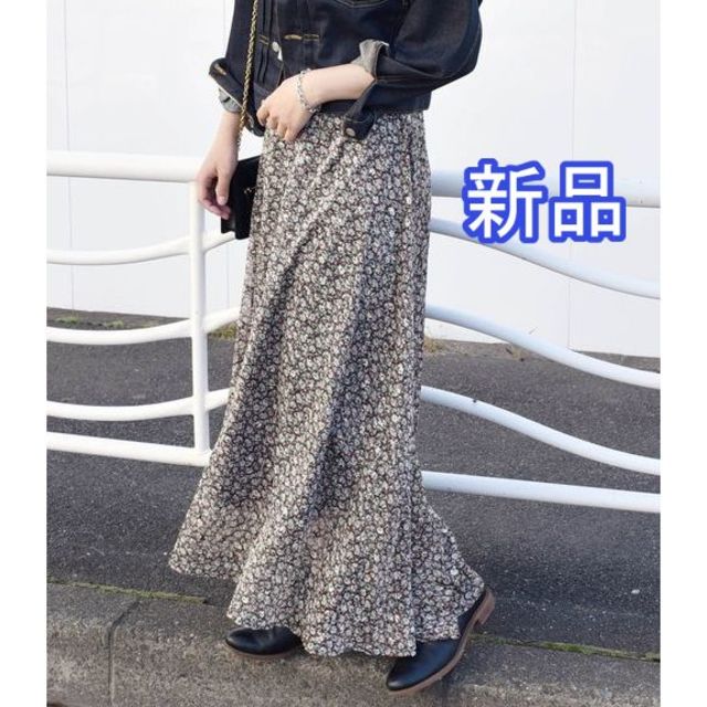 SHIPS for women - 新品☆SHIPS Khaju フラワープリントロング SHIPS for women - 新品☆SHIPS Khaju フラワープリントロング
