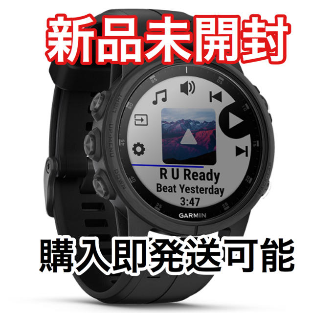 ガーミン GARMIN FENIX5S PLUS Sapphire Black ガーミン GARMIN FENIX5S PLUS Sapphire Black