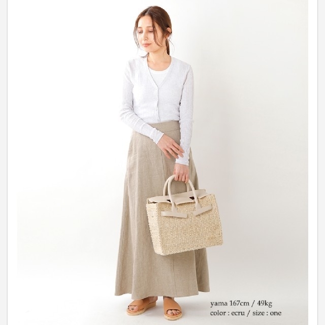 今季新品☆SEA(シー)☆アバカかごバッグM 限定カラーecru 今季新品☆SEA(シー)☆アバカかごバッグM 限定カラーecru