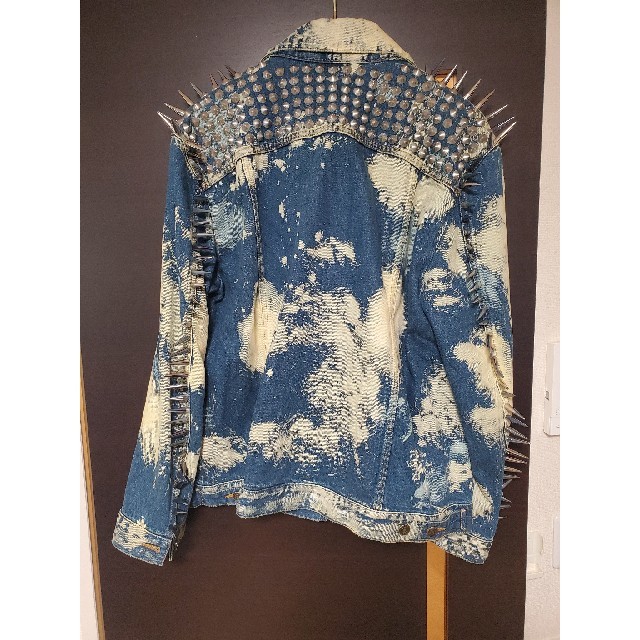GUCCI - GUCCI 17ss プレタポルテ スタッズデニムジャケットの GUCCI - GUCCI 17ss プレタポルテ スタッズデニムジャケットの