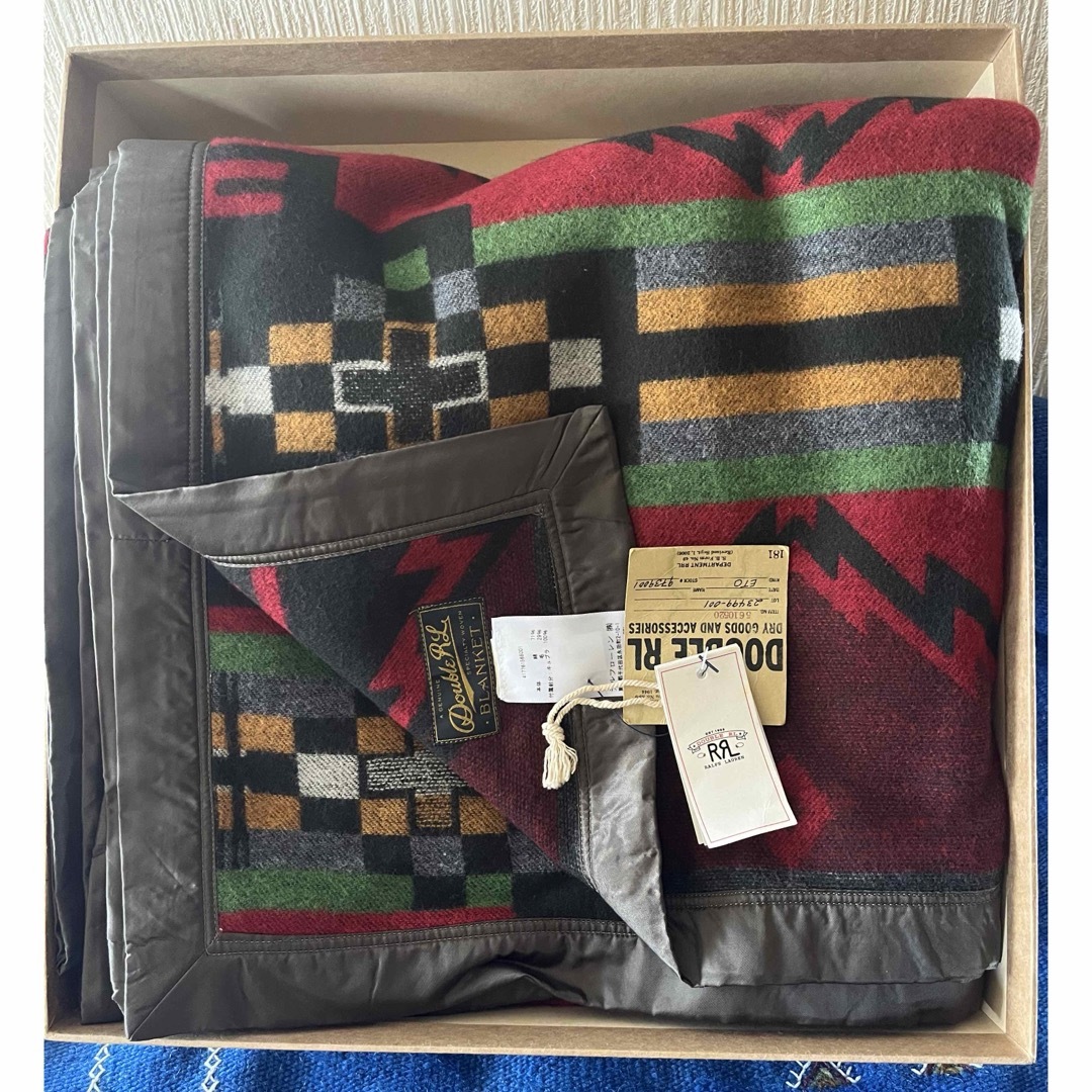 RRL - 新品*RRL*ウール ジャカード キャンプ ブランケット RRL - 新品*RRL*ウール ジャカード キャンプ ブランケット