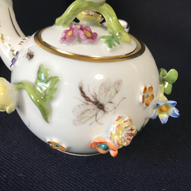 MEISSEN - マイセン チョコレートポット 2008年世界限定50点の MEISSEN - マイセン チョコレートポット 2008年世界限定50点の