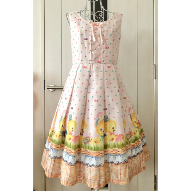 Emily Temple cute - ぴよぴよバスケット JSK(ピンク)の通販 by Emily Temple cute - ぴよぴよバスケット JSK(ピンク)の通販 by