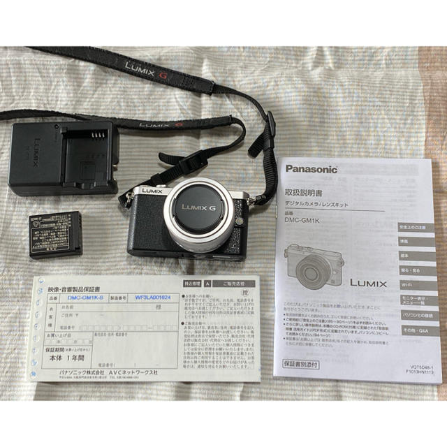 パナソニック LUMIX DMC-GM1K 一眼レフデジタルカメラ パナソニック LUMIX DMC-GM1K 一眼レフデジタルカメラ
