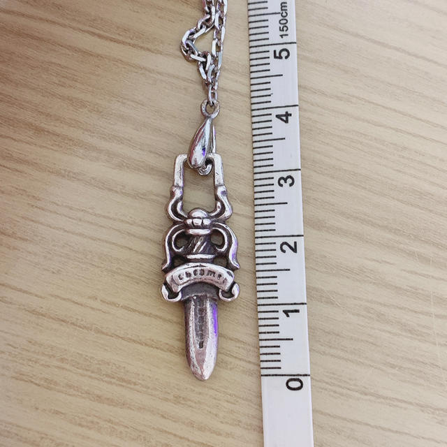 Chrome Hearts - クロムハーツ ダガー チャーム ネックレス Chrome Hearts - クロムハーツ ダガー チャーム ネックレス