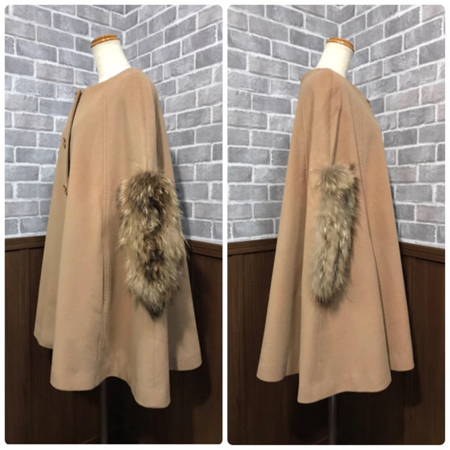 LANVIN en Blue 新品タグ付き ポンチョコート LANVIN en Blue 新品タグ付き ポンチョコート