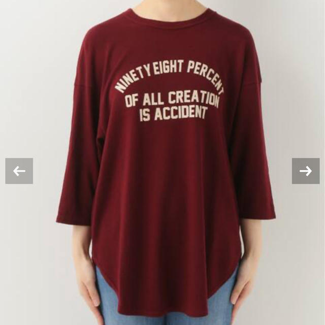 L´Appartement 【AMERICANA】Football T-sh トップス L´Appartement 【AMERICANA】Football T-sh トップス