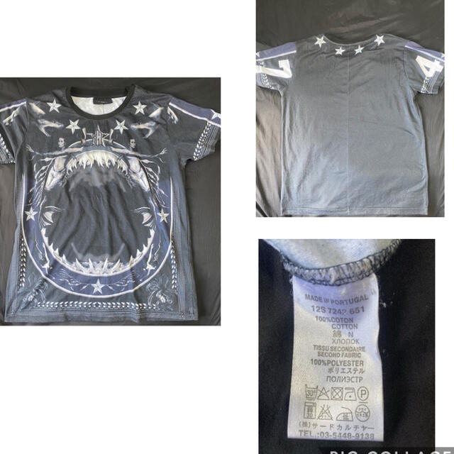 GIVENCHY - ジバンシー GIVENCHY Tシャツ メンズ プロペラ 戦闘 GIVENCHY - ジバンシー GIVENCHY Tシャツ メンズ プロペラ 戦闘
