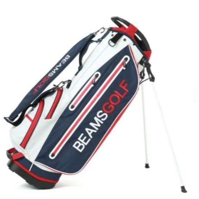 BEAMS GOLF / new スタンド キャディバッグ 4□ホワイト BEAMS GOLF / new スタンド キャディバッグ 4□ホワイト
