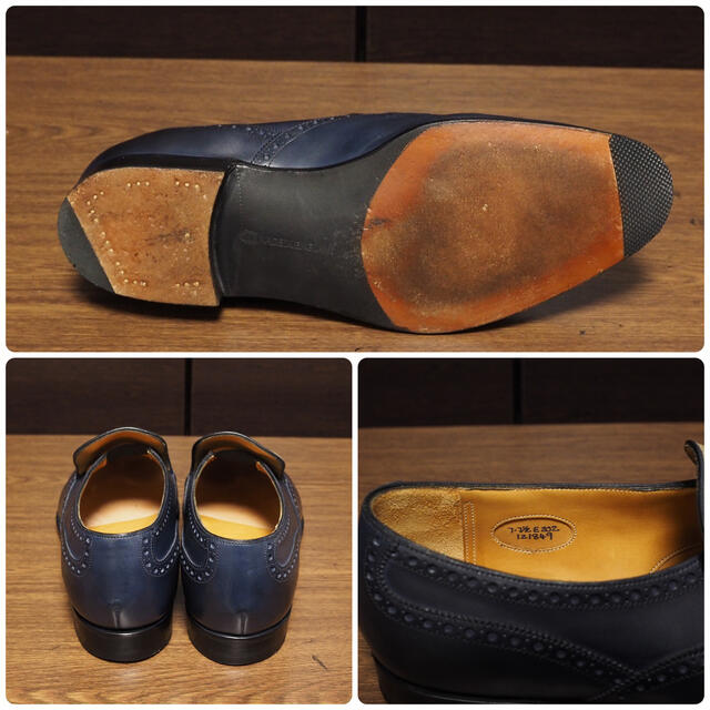EDWARD GREEN - EDWARD GREEN 7E 202 ネイビー Wigmoreの通販 by EDWARD GREEN - EDWARD GREEN 7E 202 ネイビー Wigmoreの通販 by