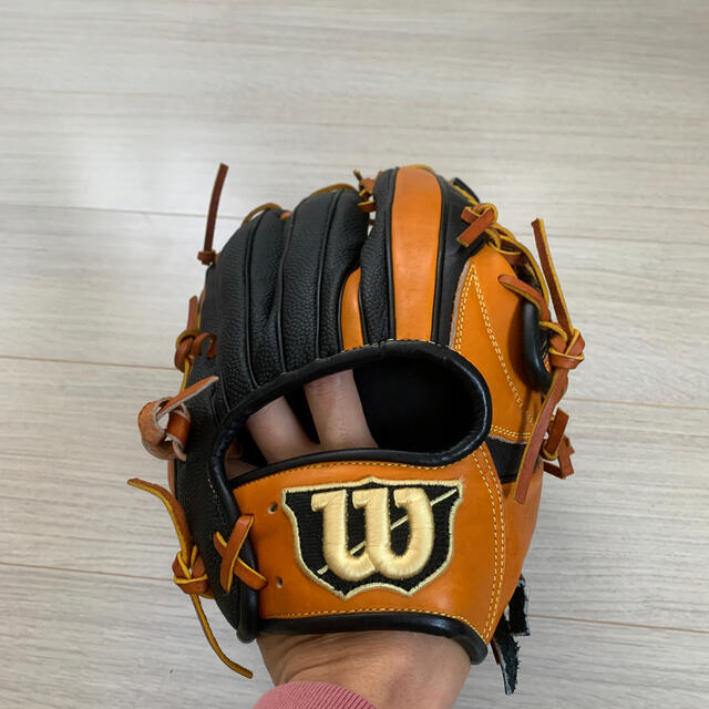 wilson DUAL 外野手用グローブ 型付けのみ wilson DUAL 外野手用グローブ 型付けのみ