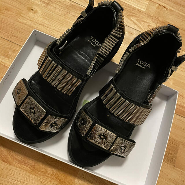 TOGA PULLA SHOE METAL SNEAKER SANDALS TOGA PULLA SHOE METAL SNEAKER SANDALS