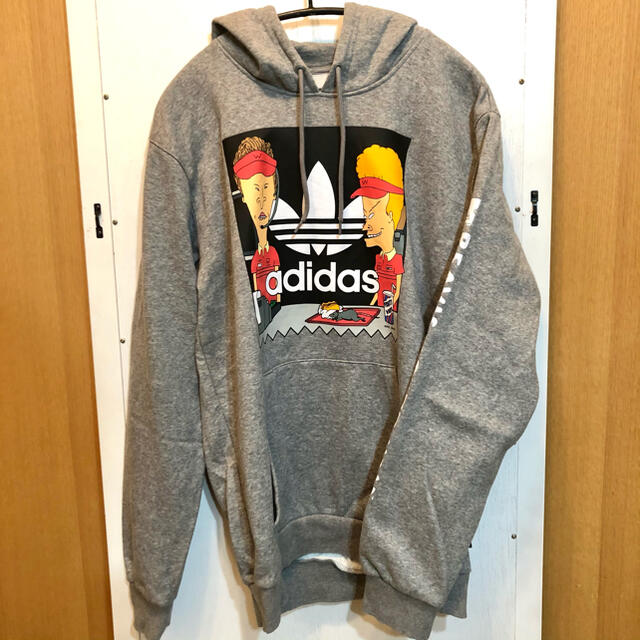 adidas - レア アディダス×Beavis and Butt-Head コラボパーカー adidas - レア アディダス×Beavis and Butt-Head コラボパーカー