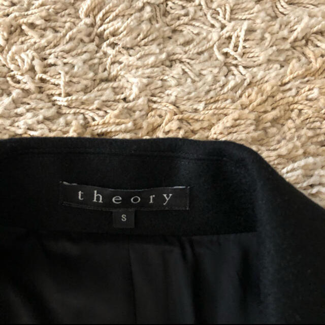 Theory - theory カシミヤ100%コート 黒の通販 by T's SHOP Theory - theory カシミヤ100%コート 黒の通販 by T's SHOP