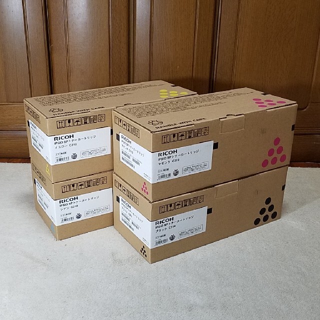 RICOH IPSiO SP トナーカートリッジ C310 4色セット RICOH IPSiO SP トナーカートリッジ C310 4色セット