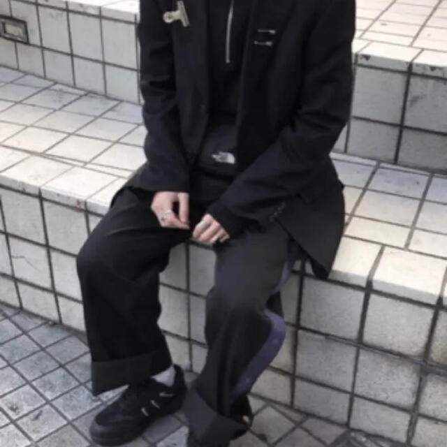 Dickies - MYne × Dickies サイドラインスナップパンツの通販 by Dickies - MYne × Dickies サイドラインスナップパンツの通販 by