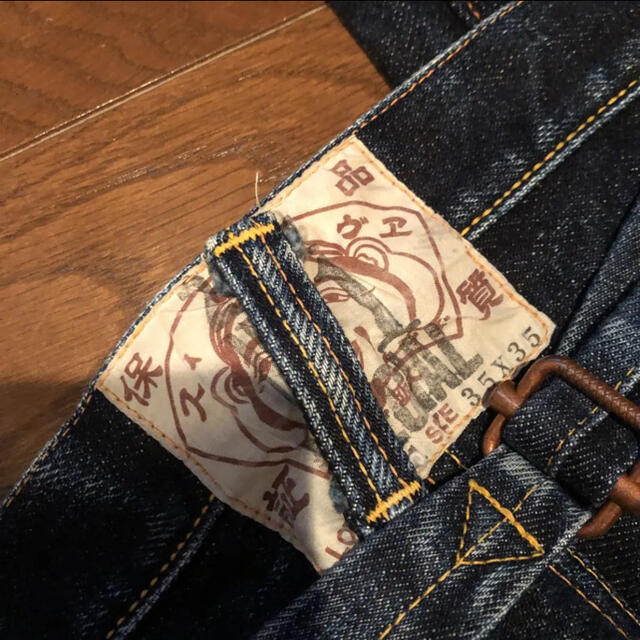 EVISU - evisu 20oz no1の通販 by ーたん|エヴィスジーンズなら EVISU - evisu 20oz no1の通販 by ーたん|エヴィスジーンズなら