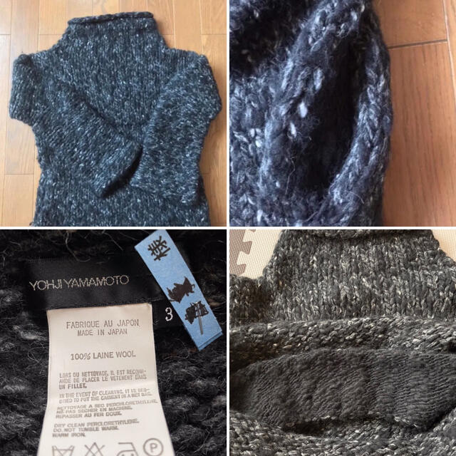 Yohji Yamamoto - ヨウジヤマモト ファム yohji yamamoto ニット Yohji Yamamoto - ヨウジヤマモト ファム yohji yamamoto ニット