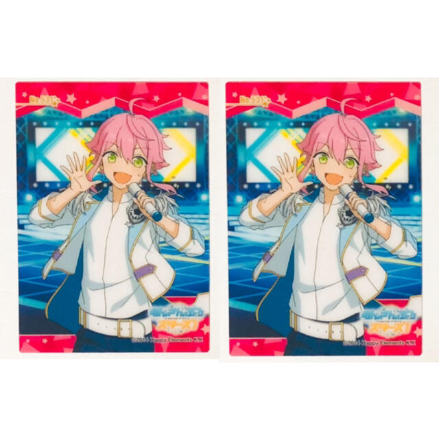 新品☆あんスタ☆fine【姫宮桃李】クリアカード☆2点セットの 新品☆あんスタ☆fine【姫宮桃李】クリアカード☆2点セットの
